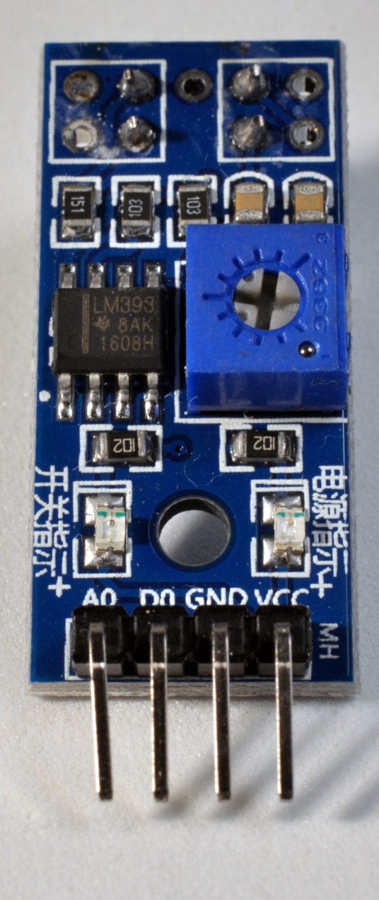 TCRT5000 czujnik odbiciowy LM393 ARDUINO AVR - Arduino dla strasznych ...