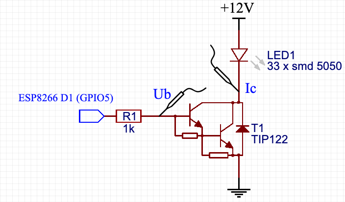 TIP 122 – NPN Power Darlington Transistor - Arduino dla strasznych lamerów